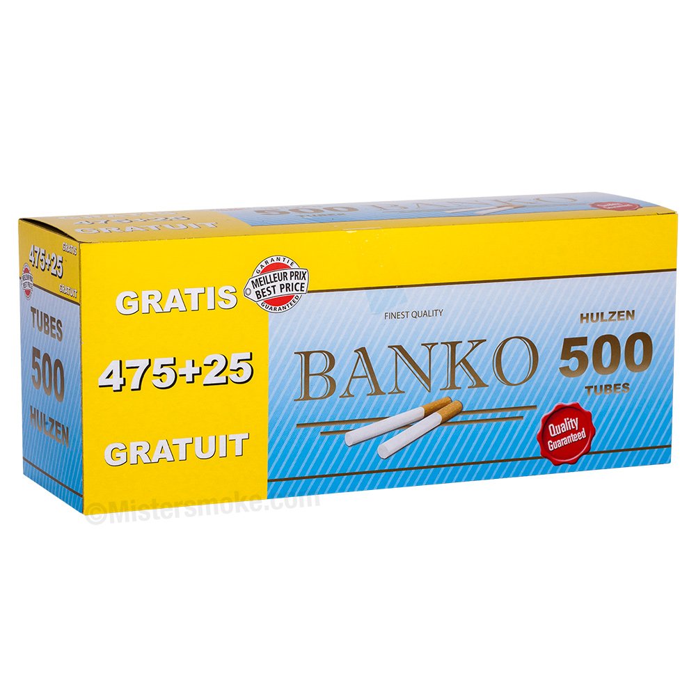 Tube cigarette banko - Faire des cigarettes moins cheres avec les tubes