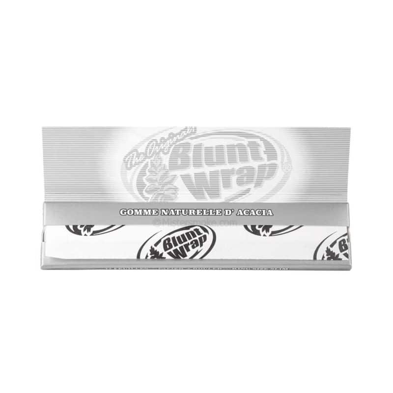 Feuilles à rouler Blunt Wrap Silver Slim x25 Mistersmoke