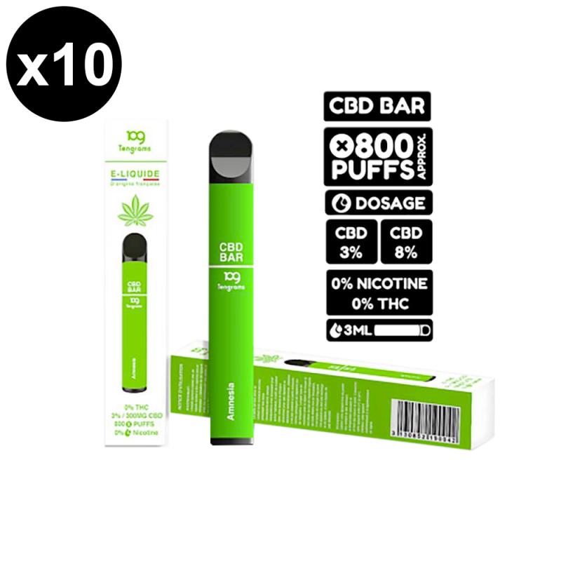 PUFF - Cigarette jetable avec ou sans nicotine - Mistersmoke