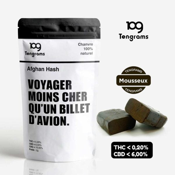 CBD Hash Afghan - sachet de 2g | CBD | Mistersmoke