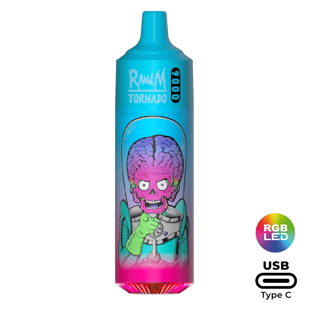 Puff RandM Tornado 9000 - Blueberry raspberry - Mistersmoke